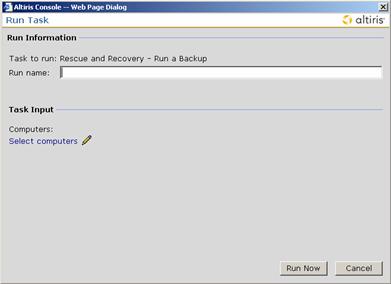 Using Altiris Task Server to Call TVT Command-line Functions | VOX