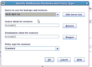 How to perform redirect restore in Symantec Netbackup | VOX