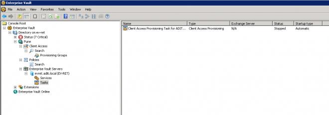 Enterprise Vault Search (EVS) - Search Administrat... - VOX