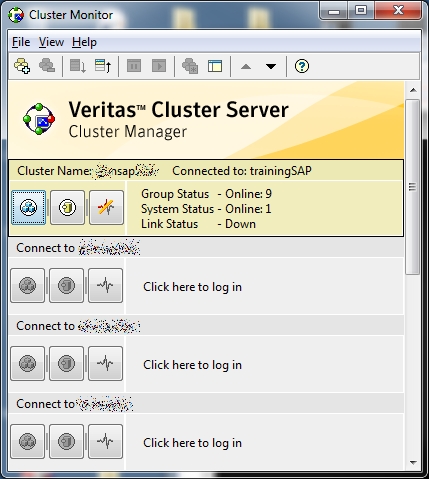 Cluster Manager Java Console Usage | VOX