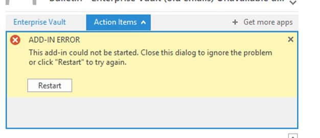 EV Office Mail App error | VOX