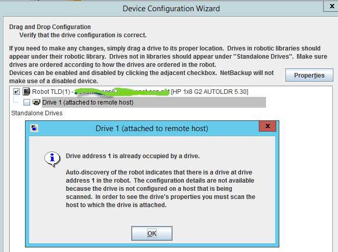 Netbackup tape drive issue | VOX